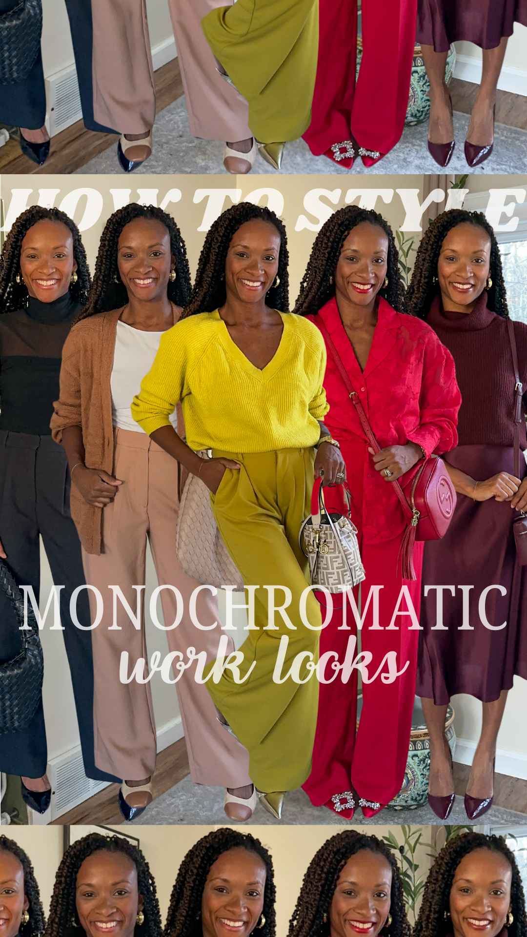Monochromatic Work Looks - Vida Fashionista
